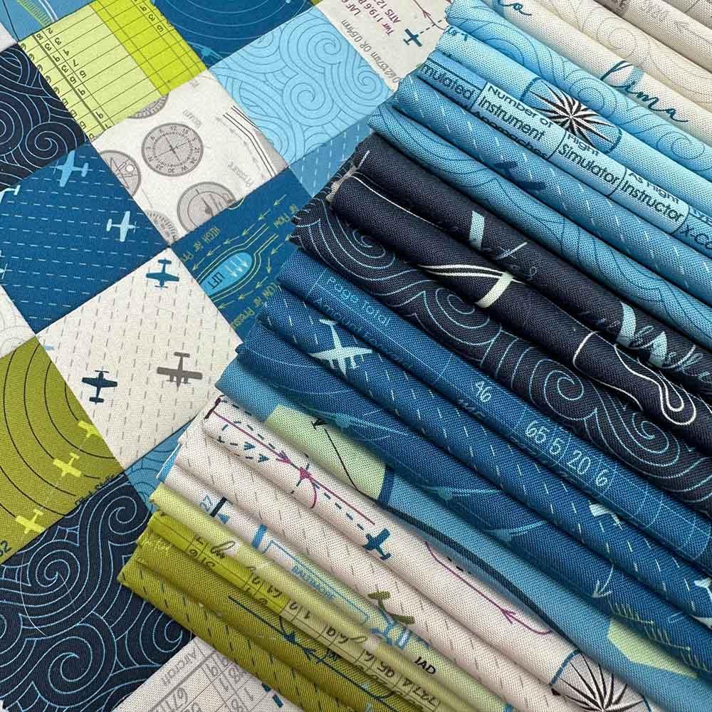 High Flight Fat Quarter Bundle by Sarah Thomas for Moda Fabrics – SewitUp