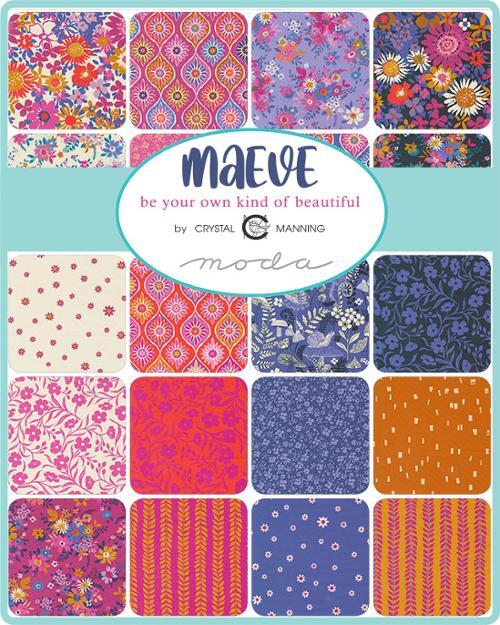 Maeve Fat Quarter Bundle by Crystal Manning for Moda Fabrics – SewitUp