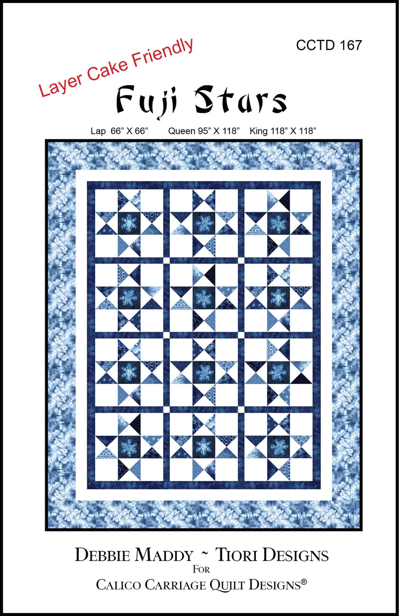 Fuji Stars Quilt Pattern by Debbie Maddy – SewitUp