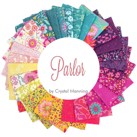 Parlor Fat Quarter Bundle by Crystal Manning for Moda Fabrics – SewitUp