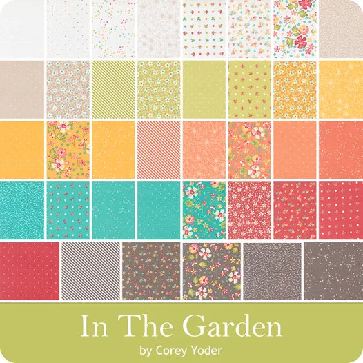 In the Garden Charm Pack by Corey Yoder for Moda Fabrics – SewitUp