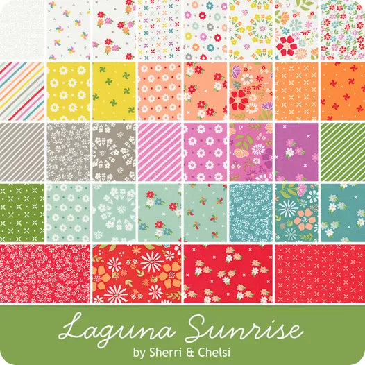 Laguna Sunrise Charm Pack by Sherri & Chelsi for Moda Fabrics – SewitUp